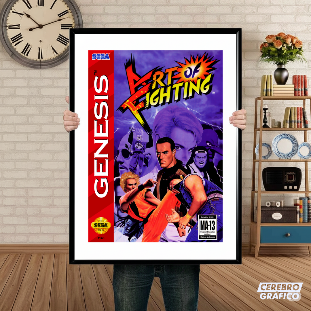 Cuadro SEGA Art Of Fighting – Cerebro Gráfico