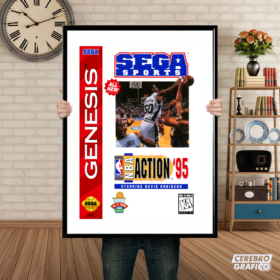 Cuadro SEGA NBA Action '95 – Cerebro Gráfico