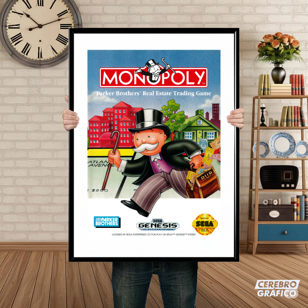 Cuadro SEGA Monopoly – Cerebro Gráfico