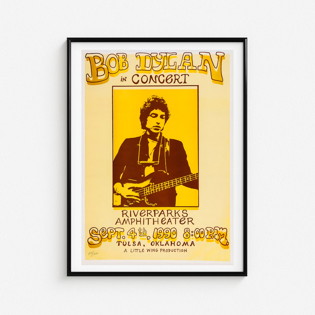 Cuadro Bob Dylan Riverpark Amphitheatre – Cerebro Gráfico