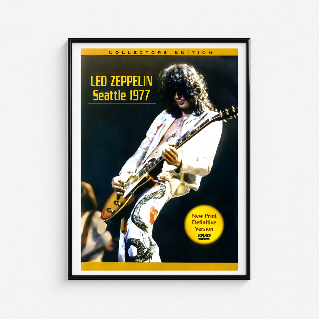 Cuadro Led Zeppelin Seattle 1977 – Cerebro Gráfico