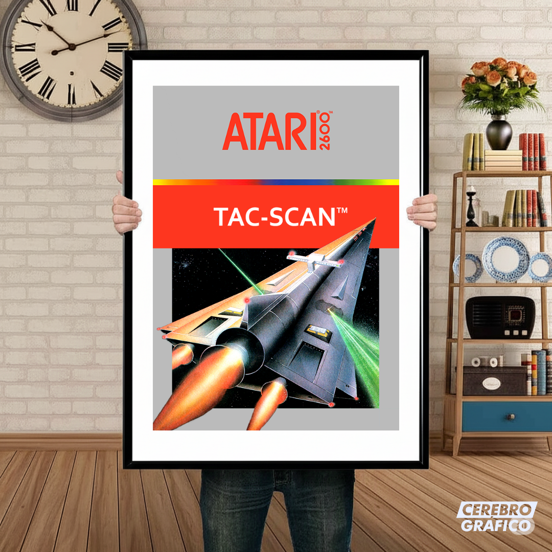 Cuadro ATARI Tac-Scan – Cerebro Gráfico