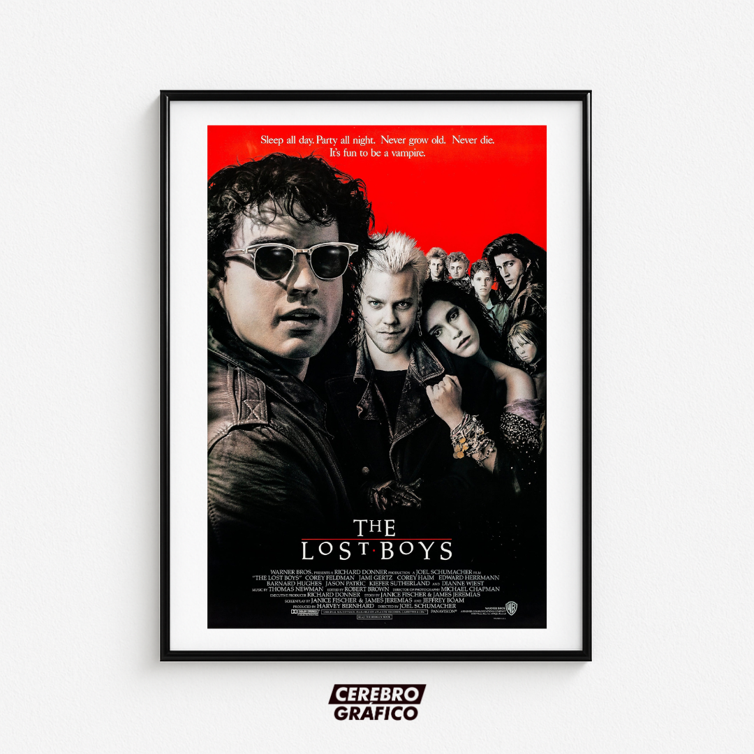 Cuadro Lost Boys - Generación Perdida – Cerebro Gráfico