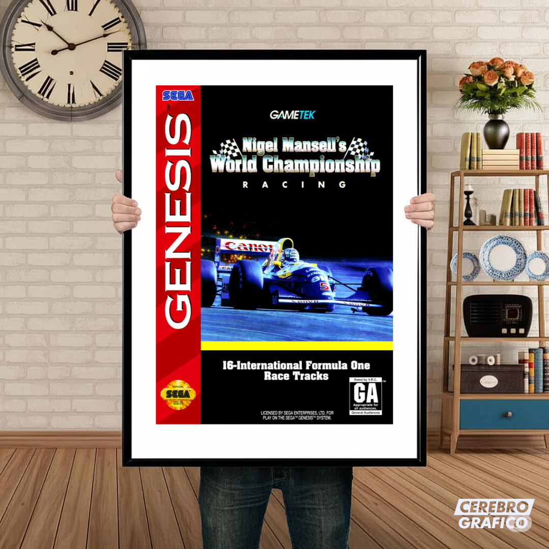 Cuadro SEGA World Championship Racing – Cerebro Gráfico