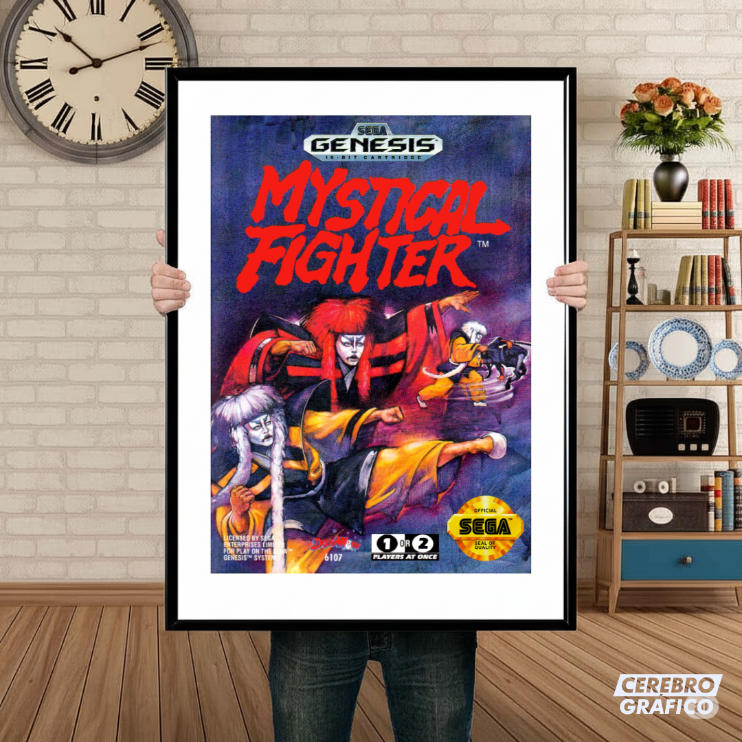 Cuadro SEGA Mystical Fighter – Cerebro Gráfico