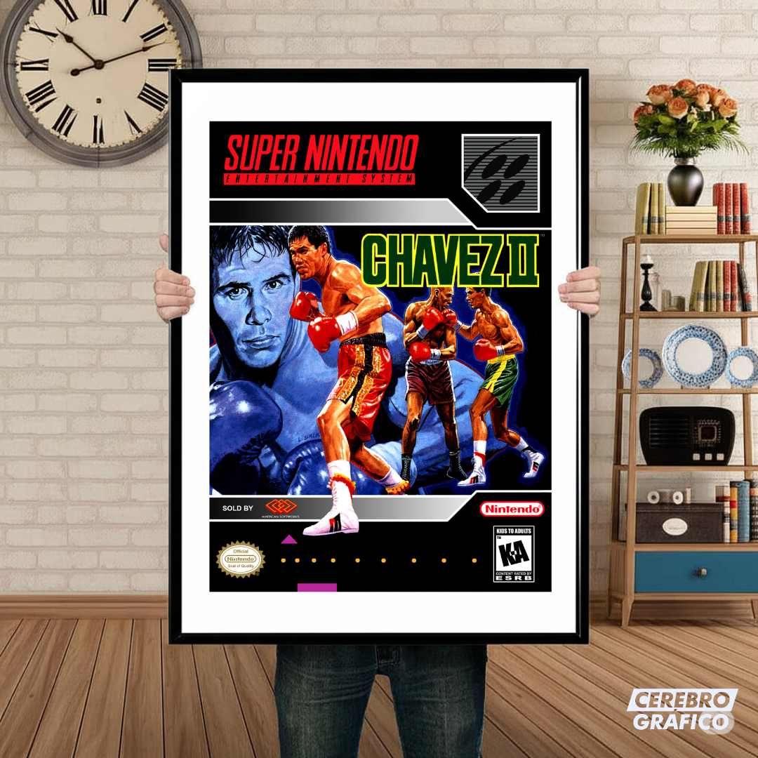 Cuadro SNES Chavez II – Cerebro Gráfico