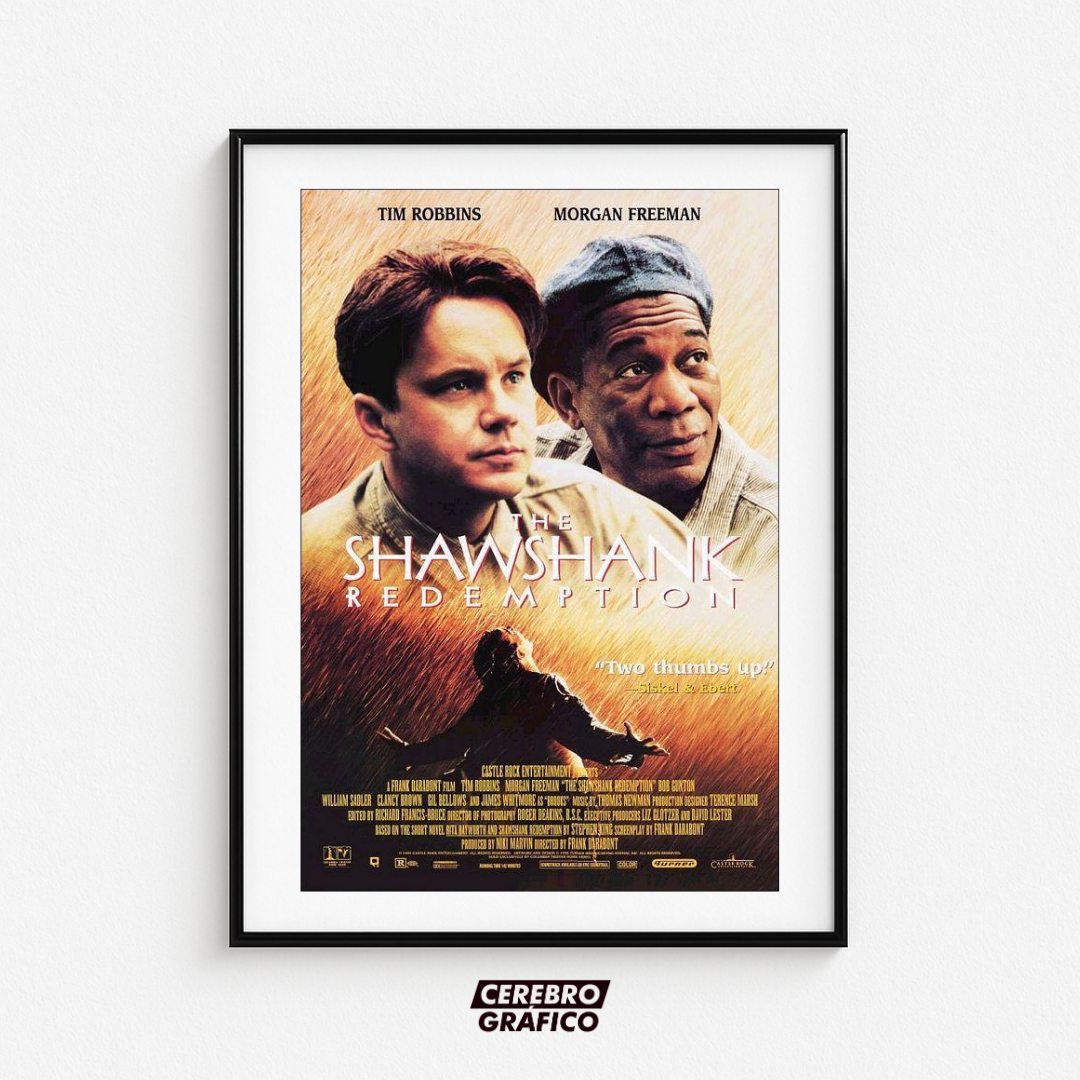 Cuadro Sueños de Fuga (1994) - The Shawshank Redemption – Cerebro Gráfico