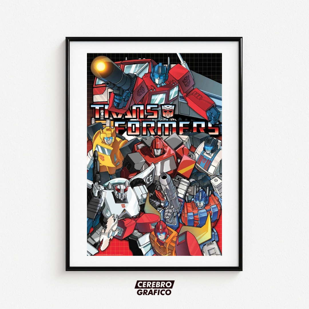 Cuadro Transformers – Cerebro Gráfico