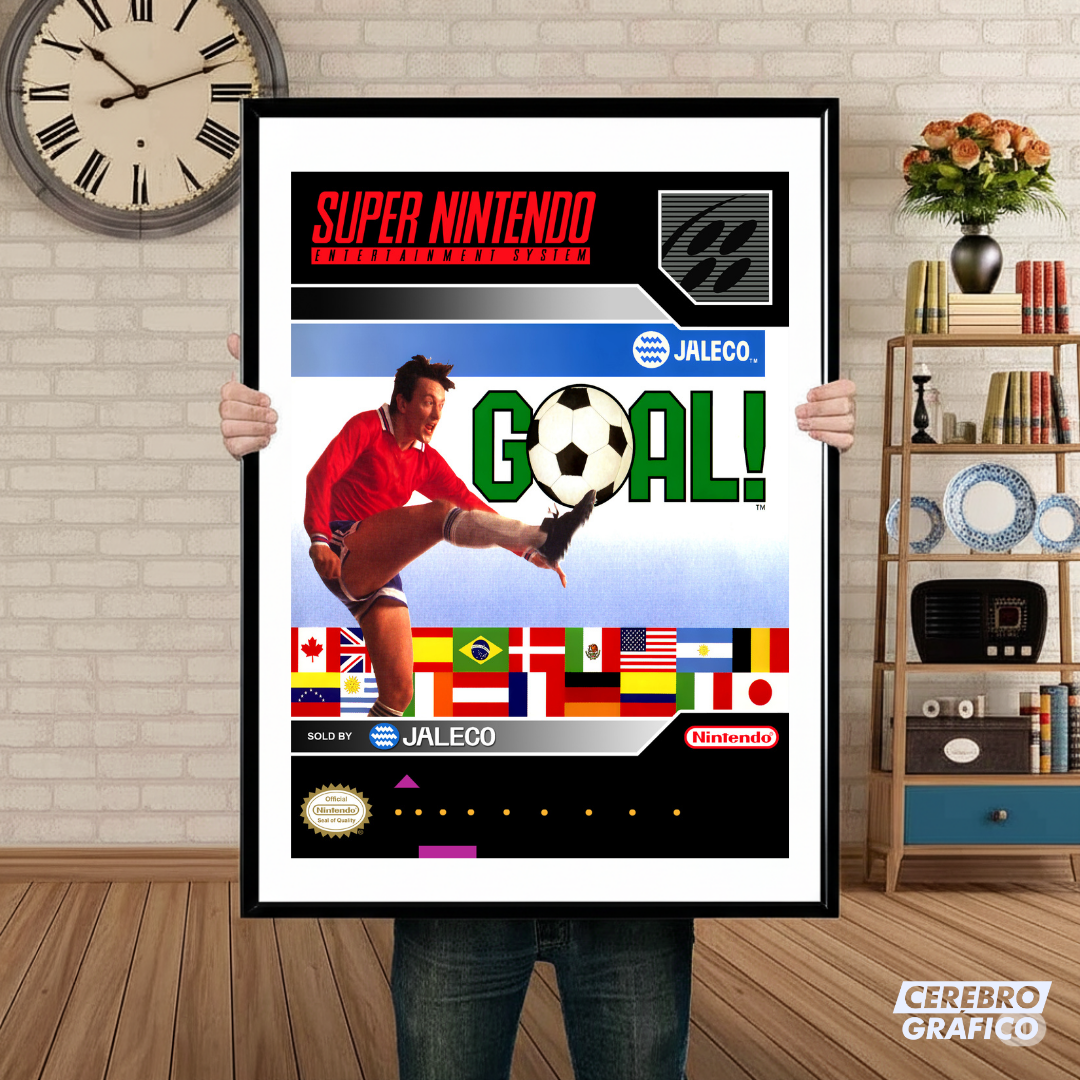 Cuadro SNES GOAL! – Cerebro Gráfico